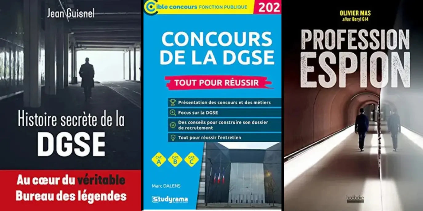 DGSE et espionnage, trois livres incontournables sur les services