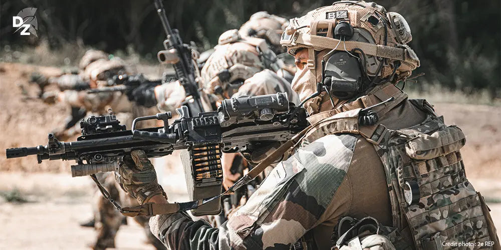 Légion étrangère, commando, GCP, parachutiste, 2e REP