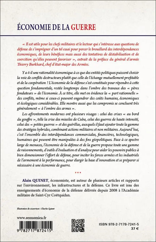 Économie de la guerre (Alain Quinet) - defense-zone.com